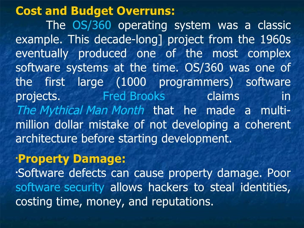 02 Why Software Engineering? 02 Why Software Engineering?