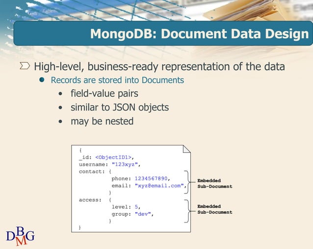 Slide perkenalan dengan dasar MongoDB-query | PPT