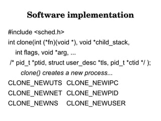 LSA2 - 02 Namespaces | ODP