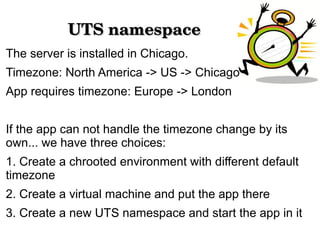 LSA2 - 02 Namespaces | ODP