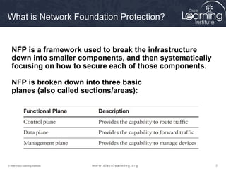 CCNA Security 03- network foundation protection | PPT