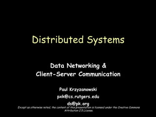 Networks (Distributed computing) | PPT