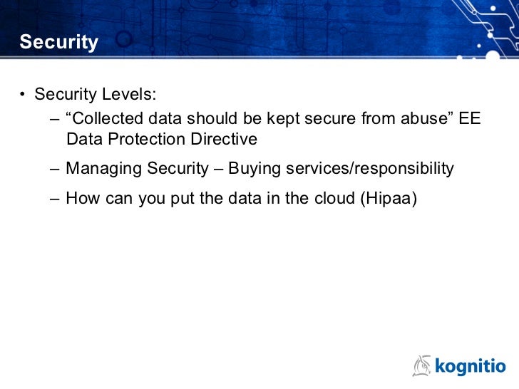 Cloud architecture and deployment: The Kognitio checklist, Nigel Sanc…