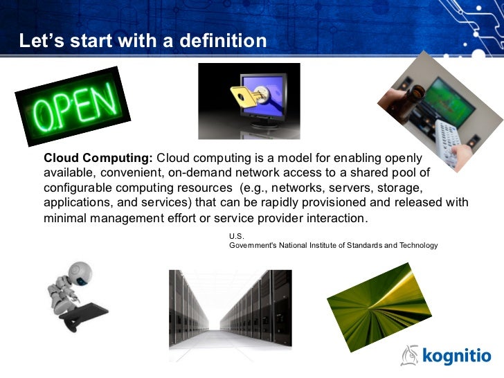 Cloud architecture and deployment: The Kognitio checklist, Nigel Sanc…