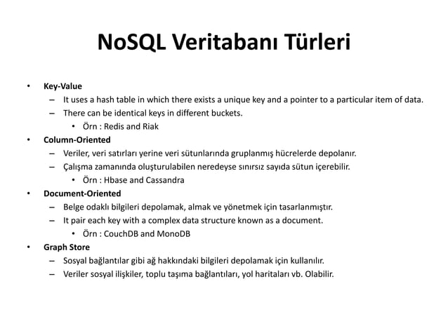 MongoDB - NoSQL Overview | PPTX