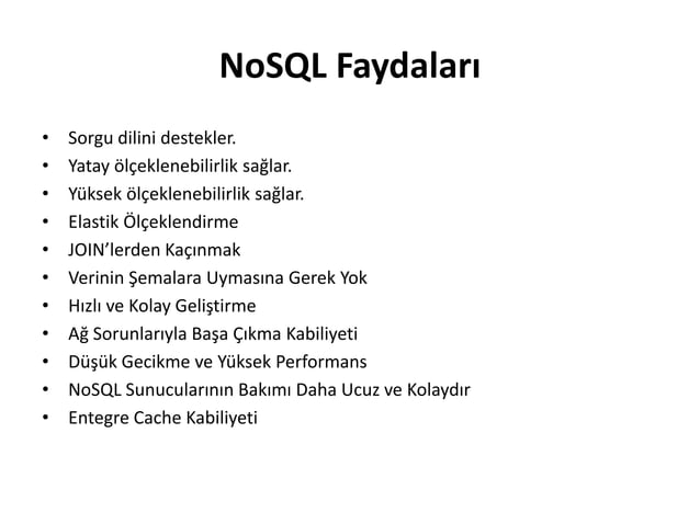 MongoDB - NoSQL Overview | PPTX