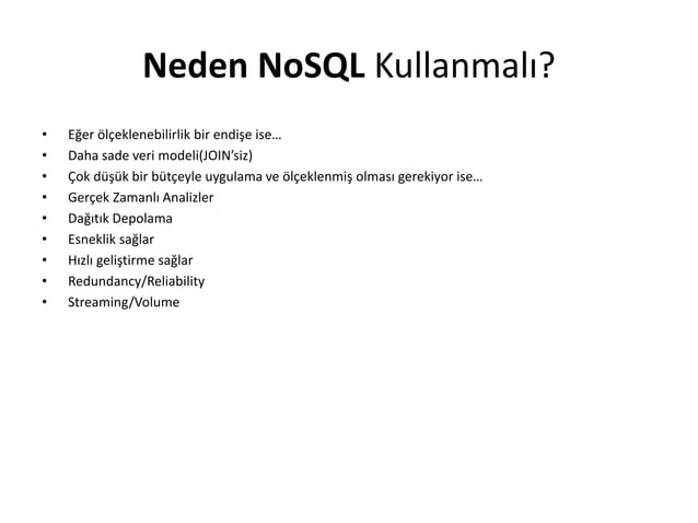 MongoDB - NoSQL Overview | PPTX