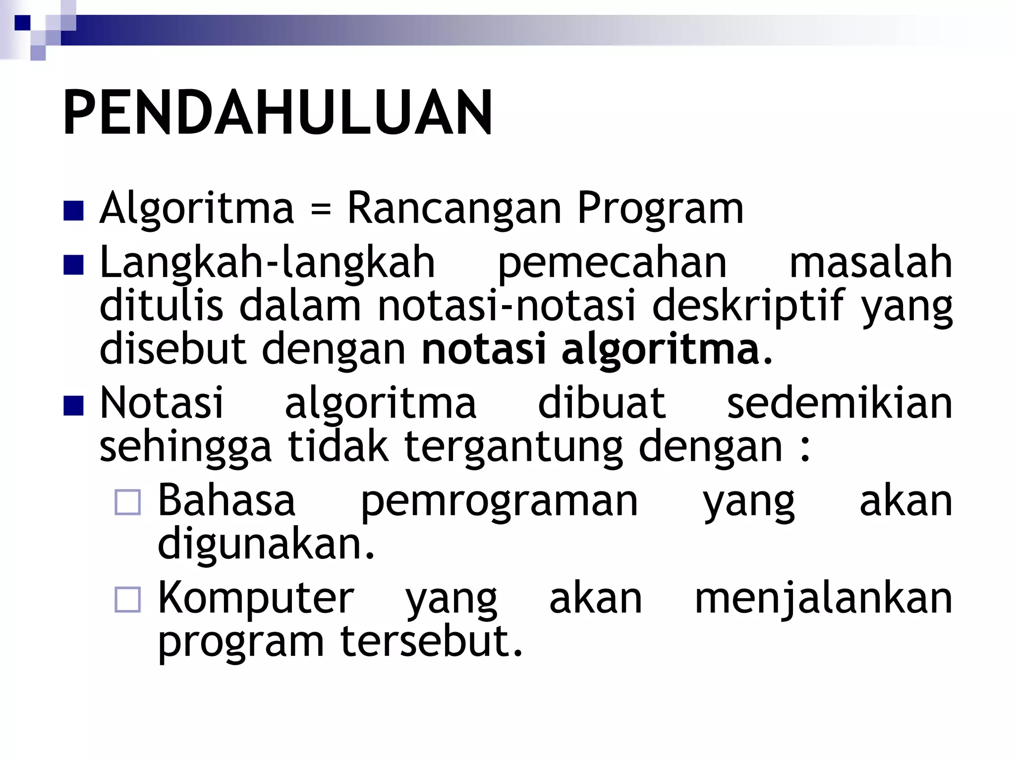 02 notasi algoritma | PPTX