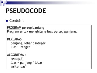 02 notasi algoritma | PPTX