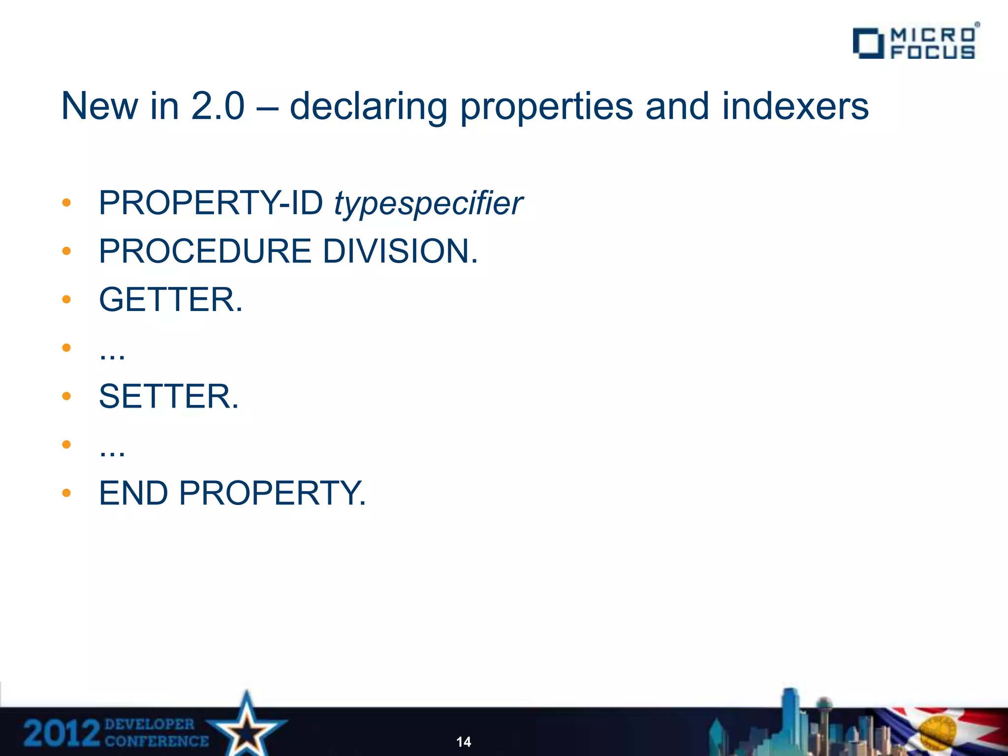 Object Oriented Programming With Cobol Ppt