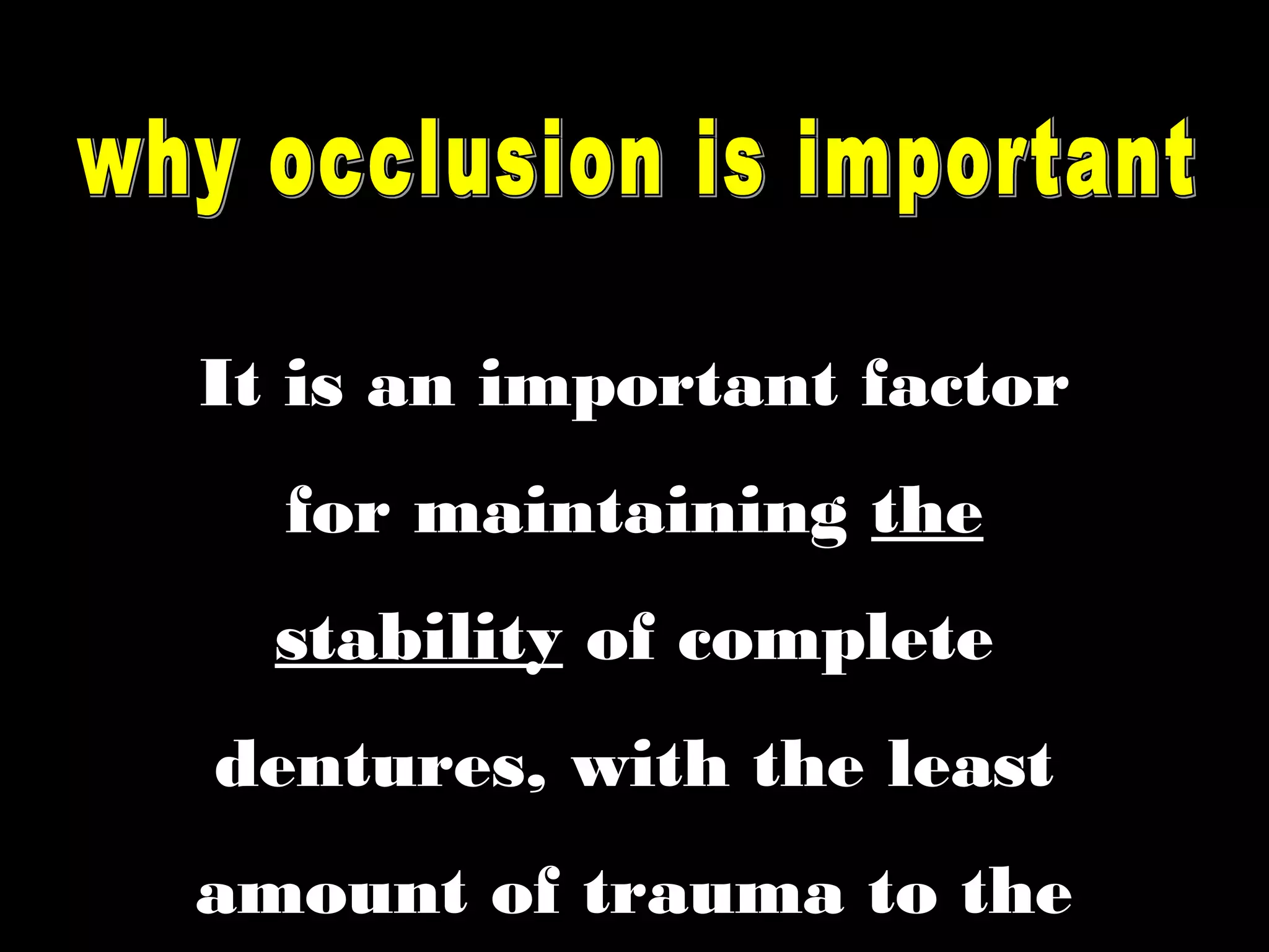 02 occlusion in prosthodontics. balanced occlusion | PPT