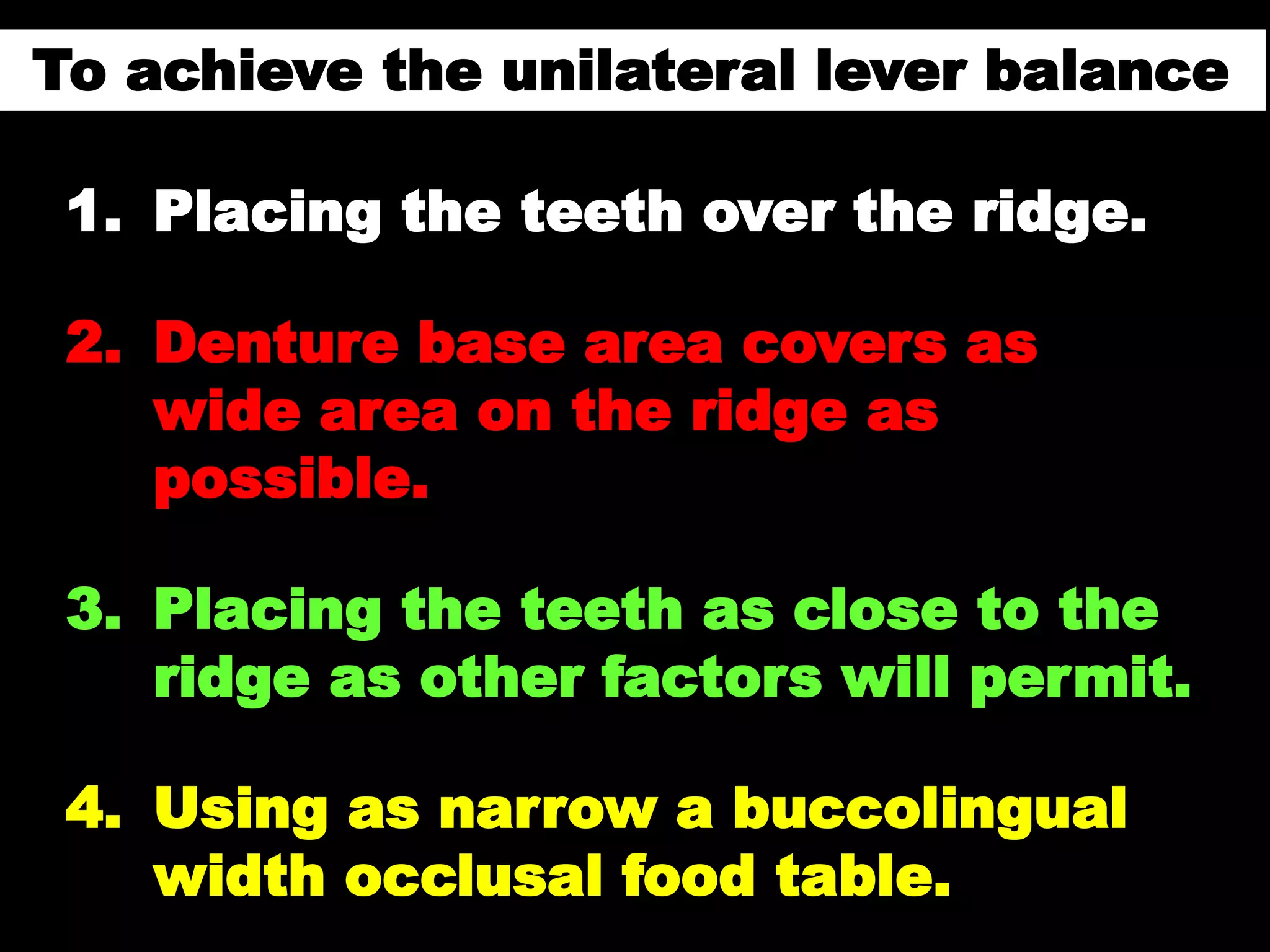 02- Occlusion in prosthodontics. Balanced occlusion | PPT