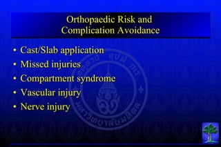ortho 02 orthopaedic complication & prevention + orthopaedic trauma ...