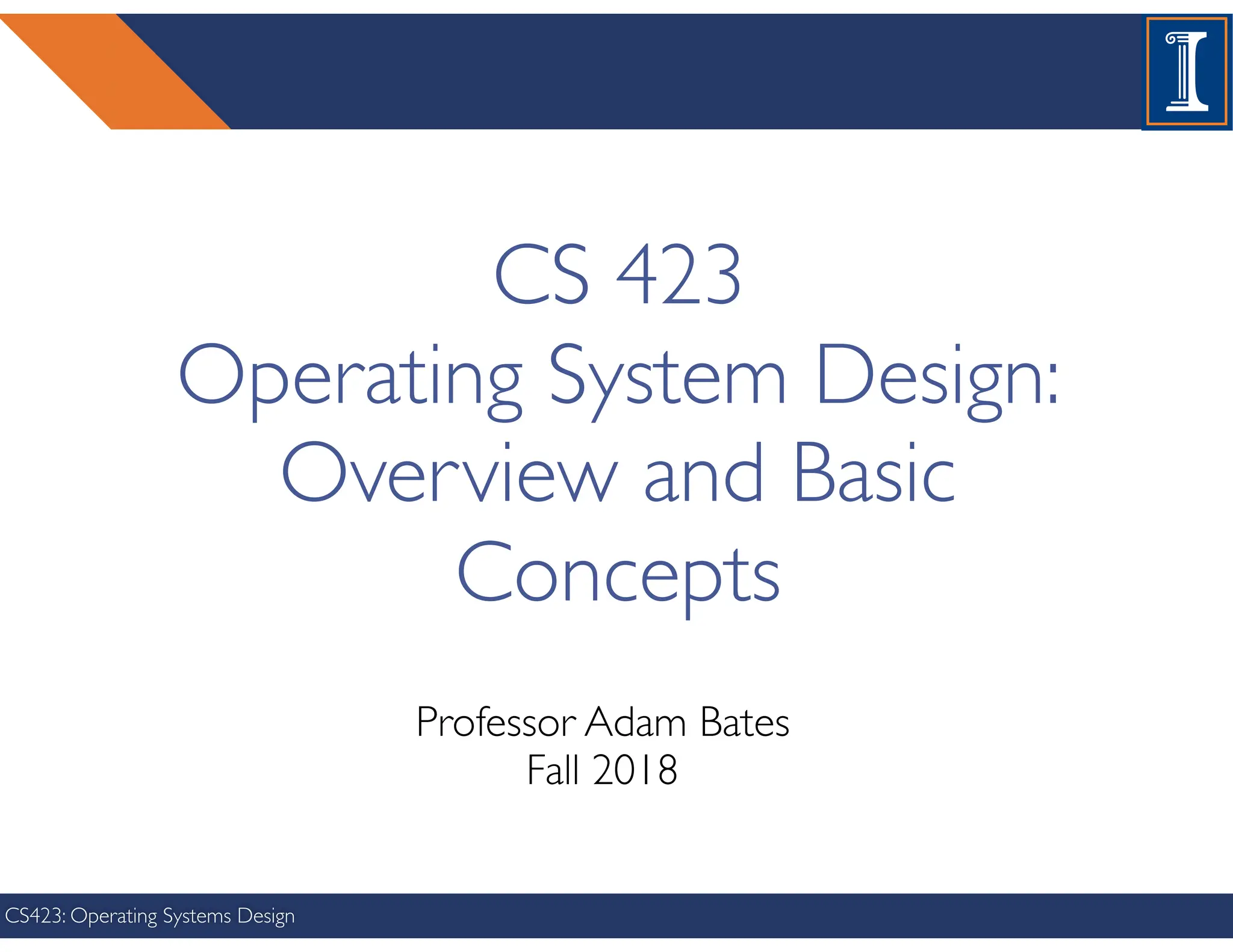 Design Operative System, Basic Concepts on SO | PDF