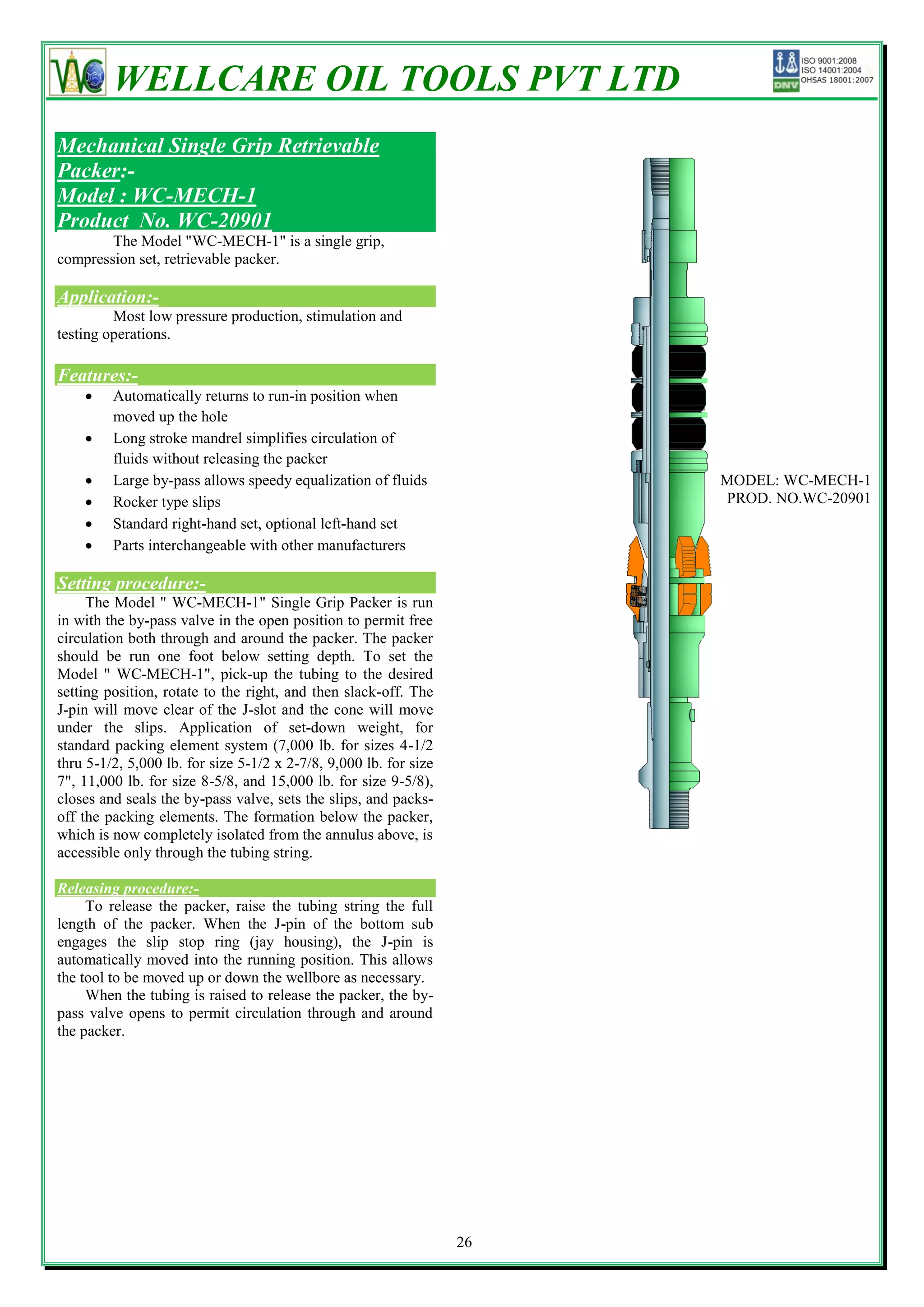 Packers & bridge plugs | PDF