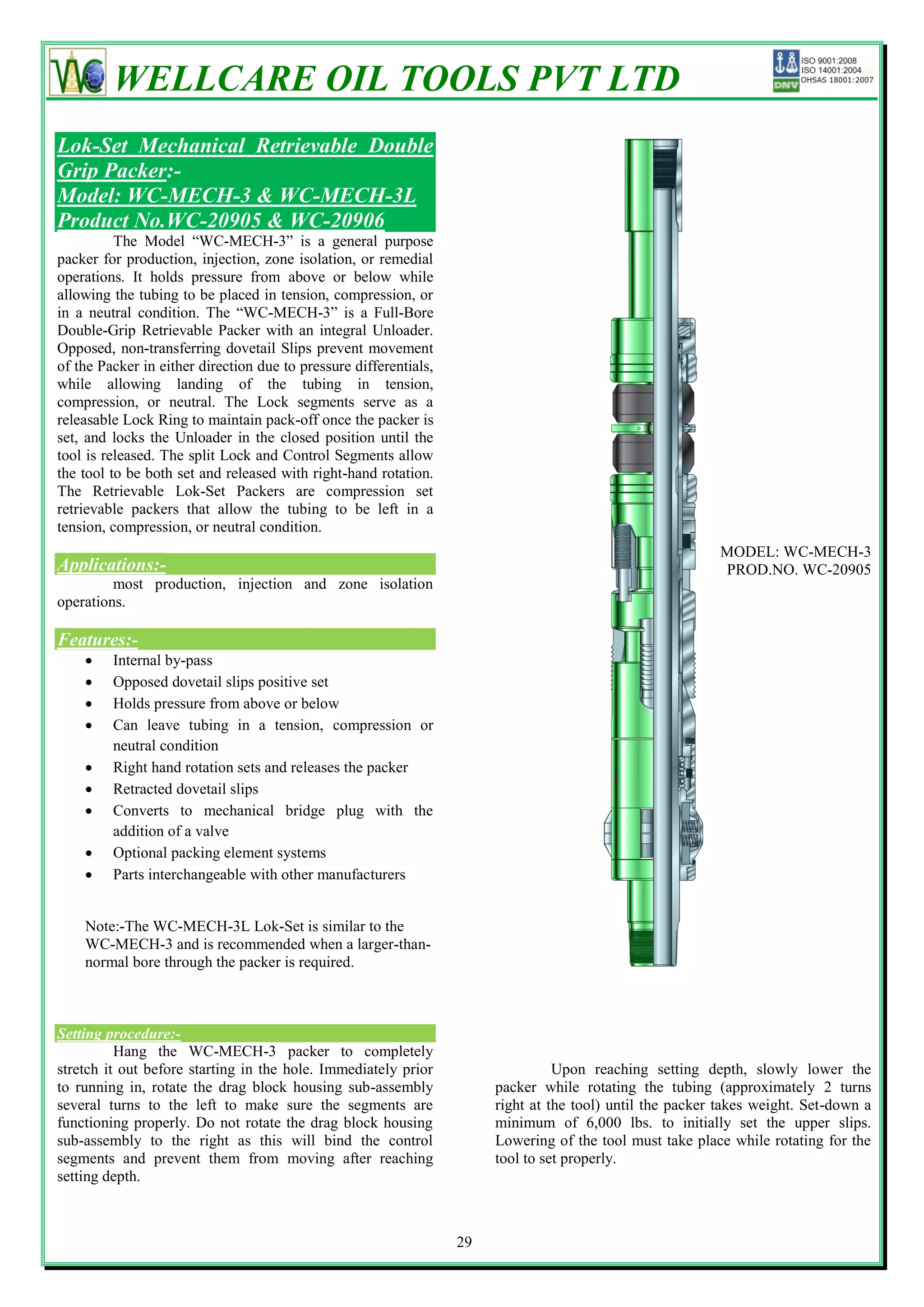 Packers & bridge plugs | PDF