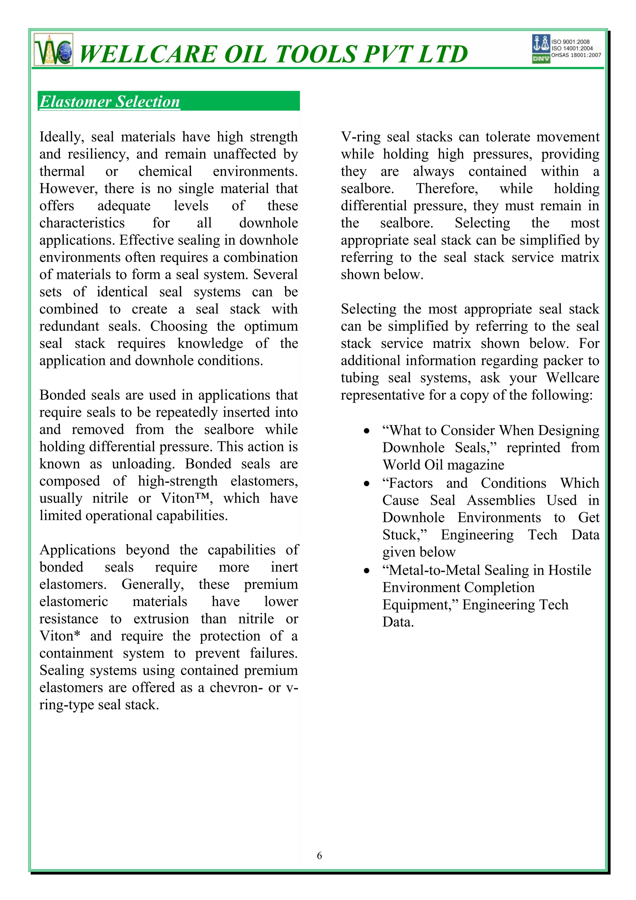 Packers & bridge plugs | PDF