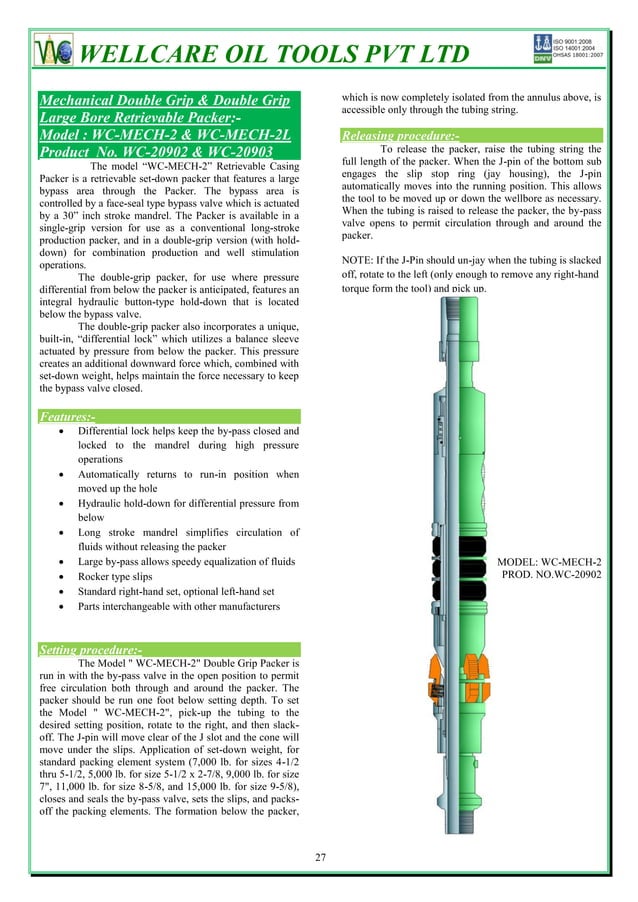 Packers & bridge plugs | PDF | Physics | Science