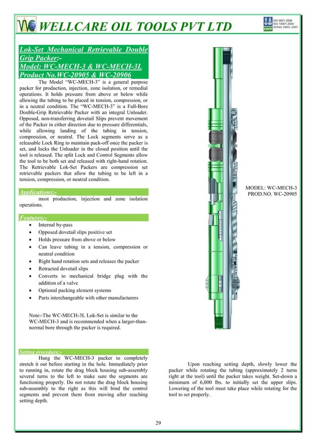 Packers & bridge plugs | PDF | Physics | Science