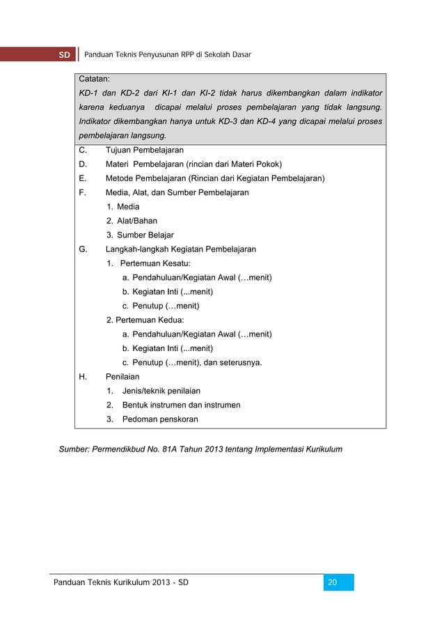 02 panduan teknis penyusunan rpp | PDF