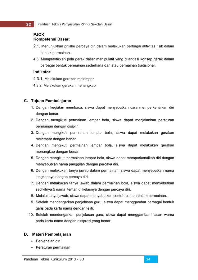 02 panduan teknis penyusunan rpp | PDF