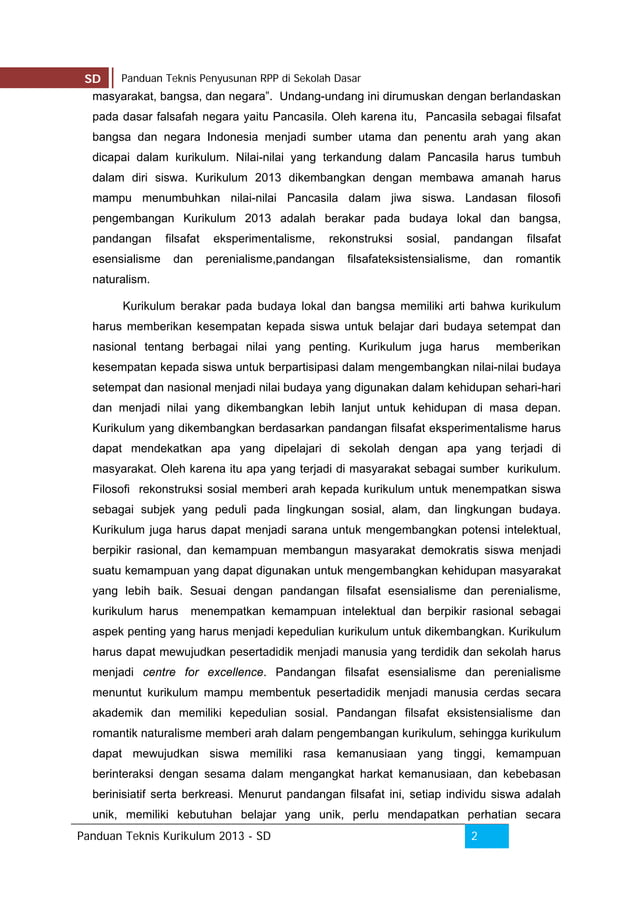 02 panduan teknis penyusunan rpp | PDF