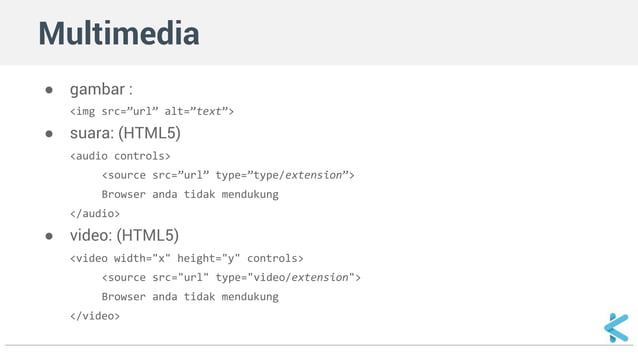 Pemrograman Web - Pembuatan HTML | PDF