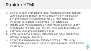 Pemrograman Web - Pembuatan HTML | PDF