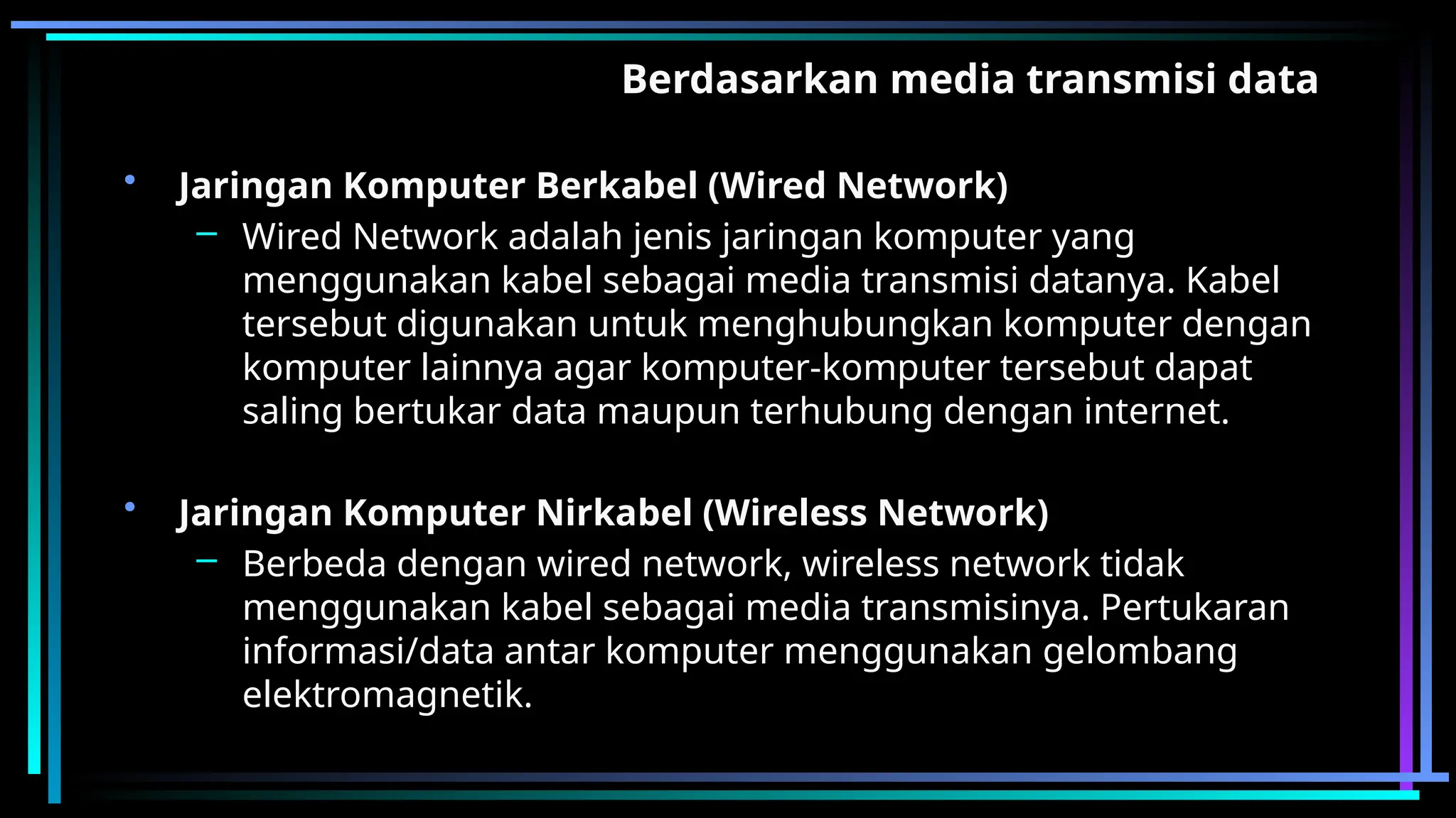 Pengantar KOmunikasi Data dan Jaringan Komputer | PPTX