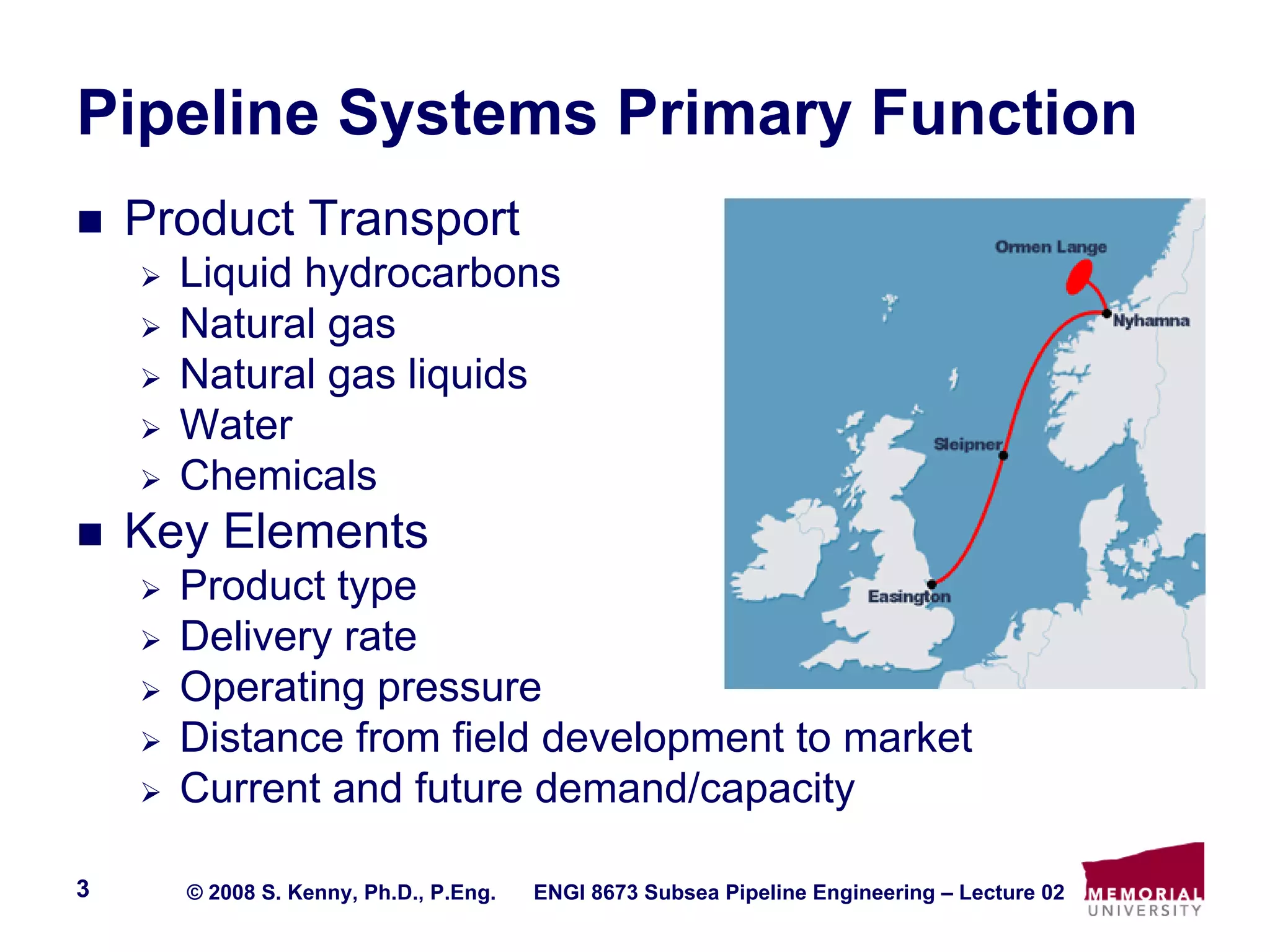 02 pipeline systems engineering and routing considerations | PDF
