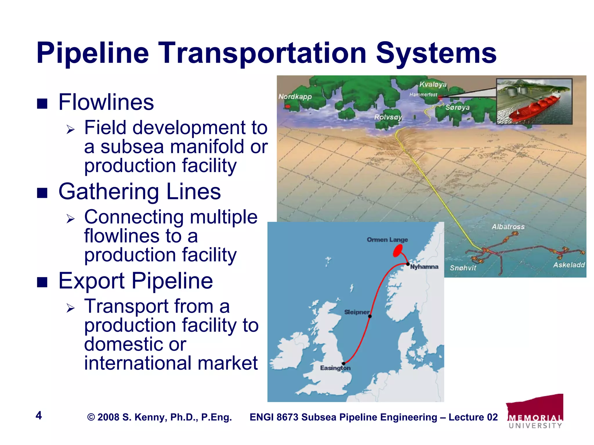 02 pipeline systems engineering and routing considerations | PDF