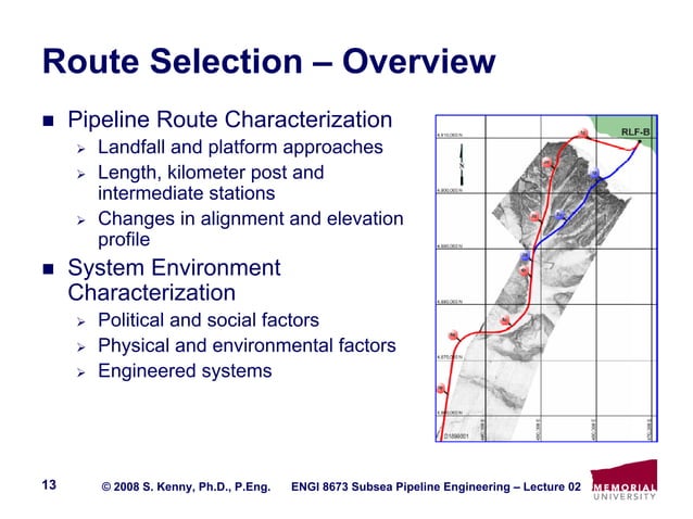 02 pipeline systems engineering and routing considerations | PDF ...