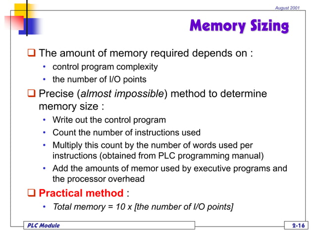 apa itu plc dan program dari plc (Program logic controller) | PPT