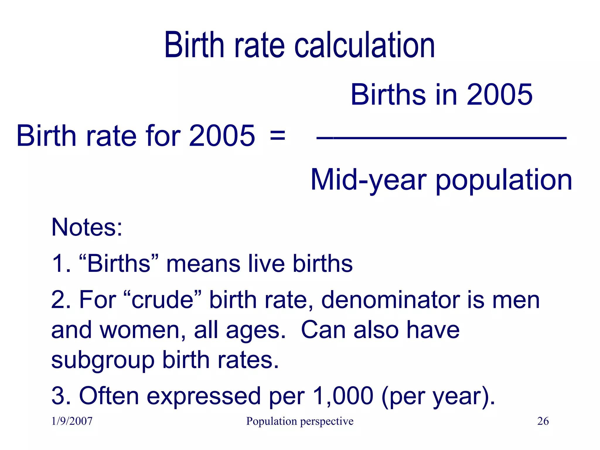 02 population perspective | PPT
