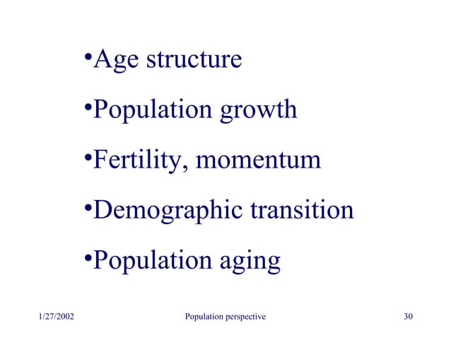 02 population perspective | PPT