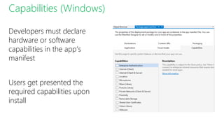 Porting unity games to windows - London Unity User Group | PPT