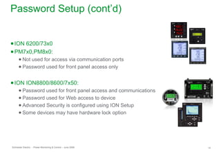 02 - PowerLogic Meter Setup schneider eletric.ppt