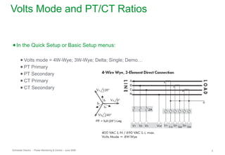 02 - PowerLogic Meter Setup schneider eletric.ppt
