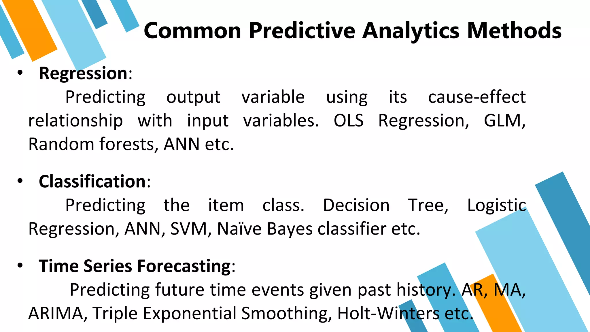Predictive Analytics - An Introduction | PPTX