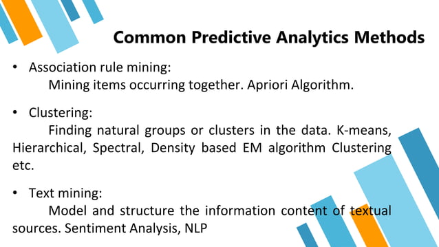 Predictive Analytics - An Introduction | PPTX