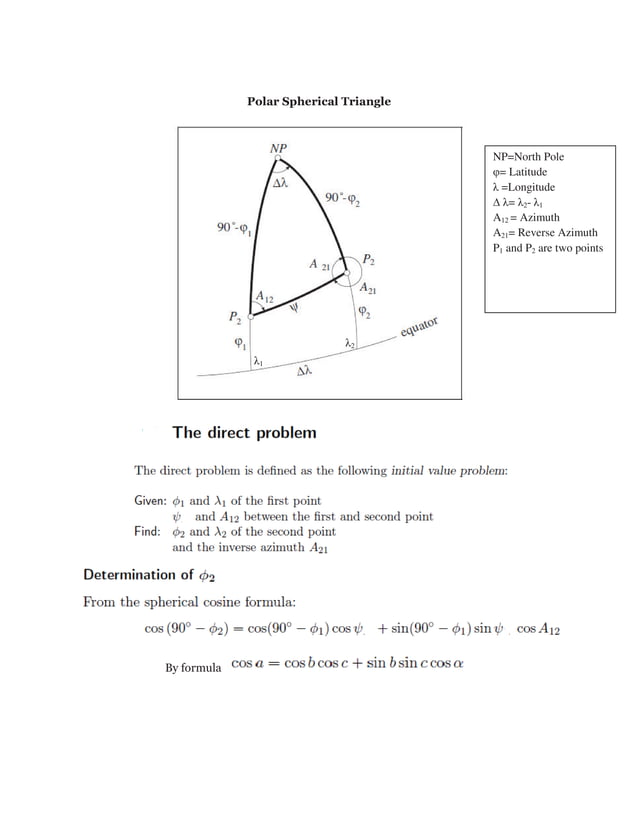 Problem of Geodesy | PDF