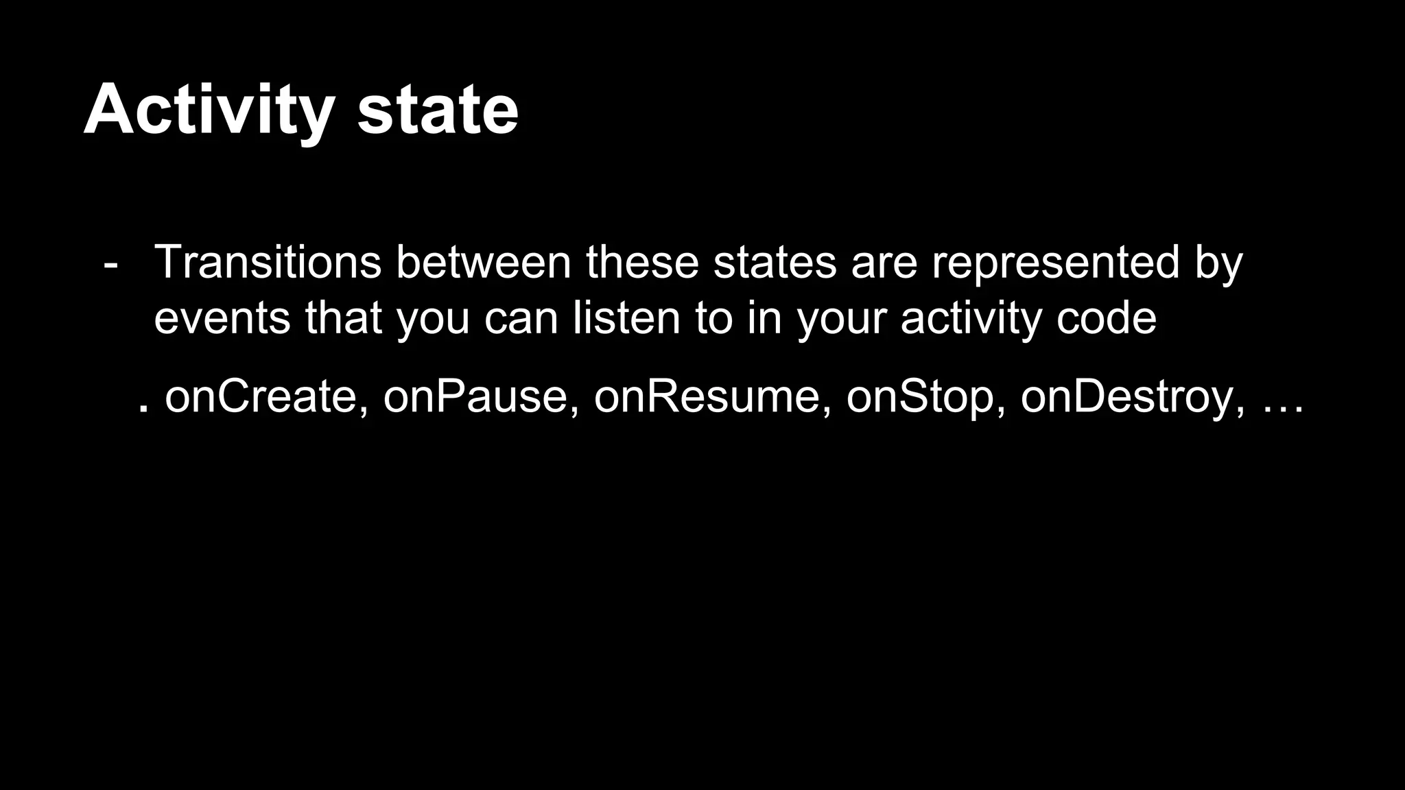 02 Programmation Mobile Android Activity View Fragment Pdf Operating Systems