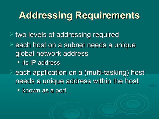 02 Protocol Architecture Ppt Computer Networking Computing