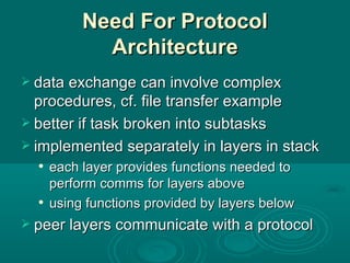 02 protocol architecture | PPT