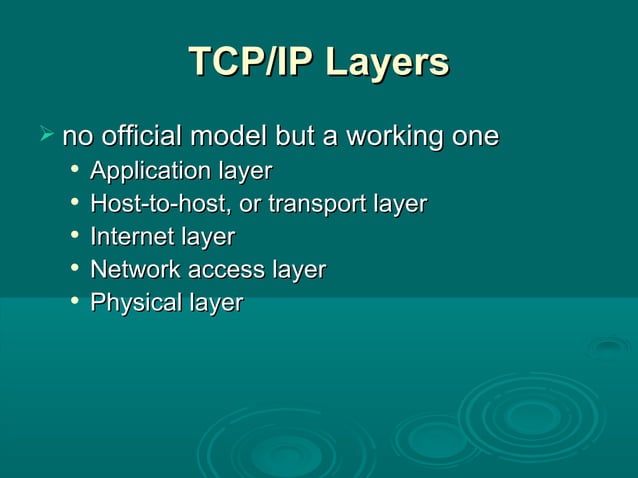 02 Protocol Architecture Ppt Computer Networking Computing