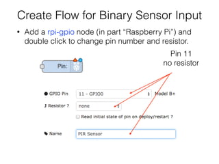 02 Raspberry Pi GPIO Interface on Node-RED (Some correction) | PDF
