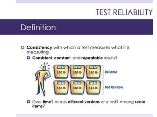 Characteristics of a Good Test | PDF