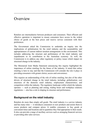 02 retail-industry-overview | PDF