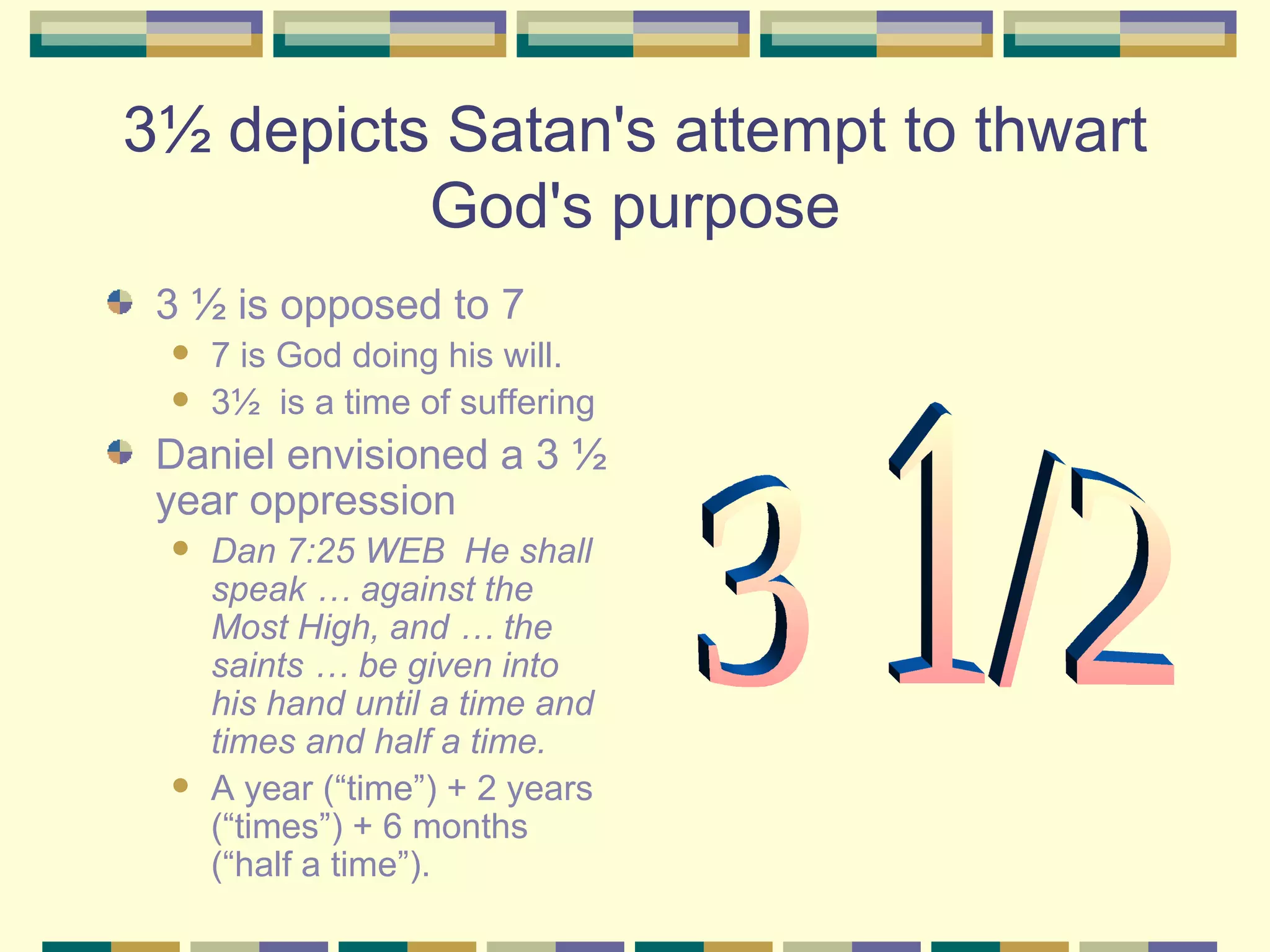 02 Revelation Symbolic Numbers In Revelation | PPT