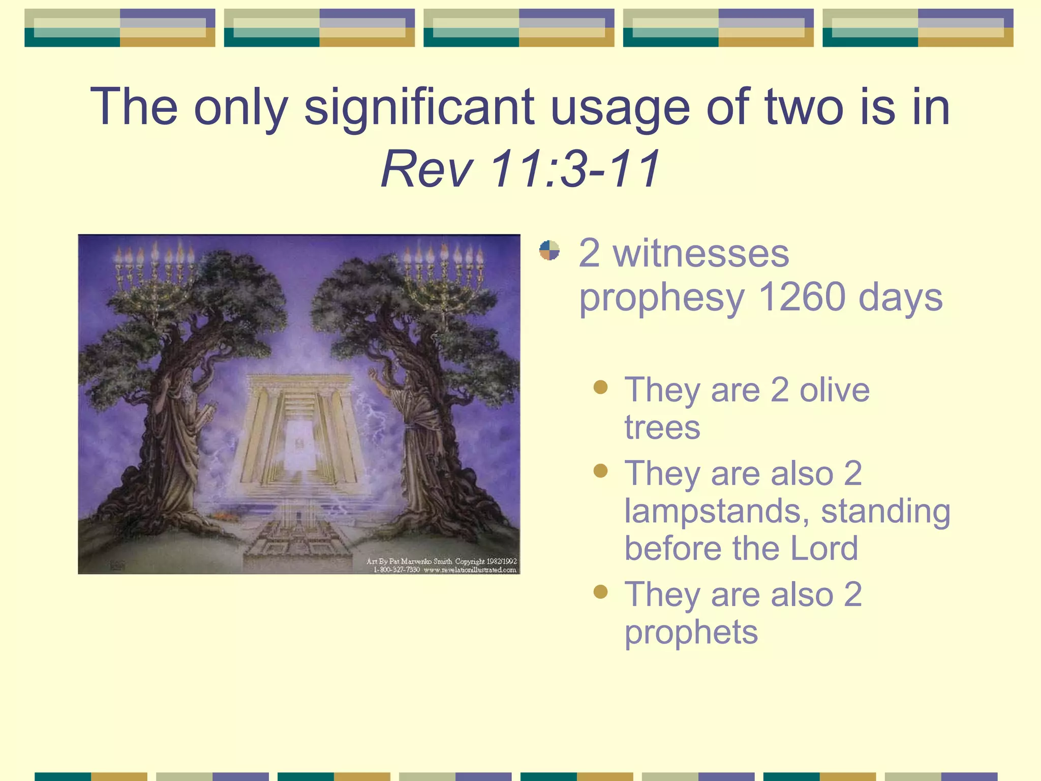 02 Revelation Symbolic Numbers In Revelation | PPT